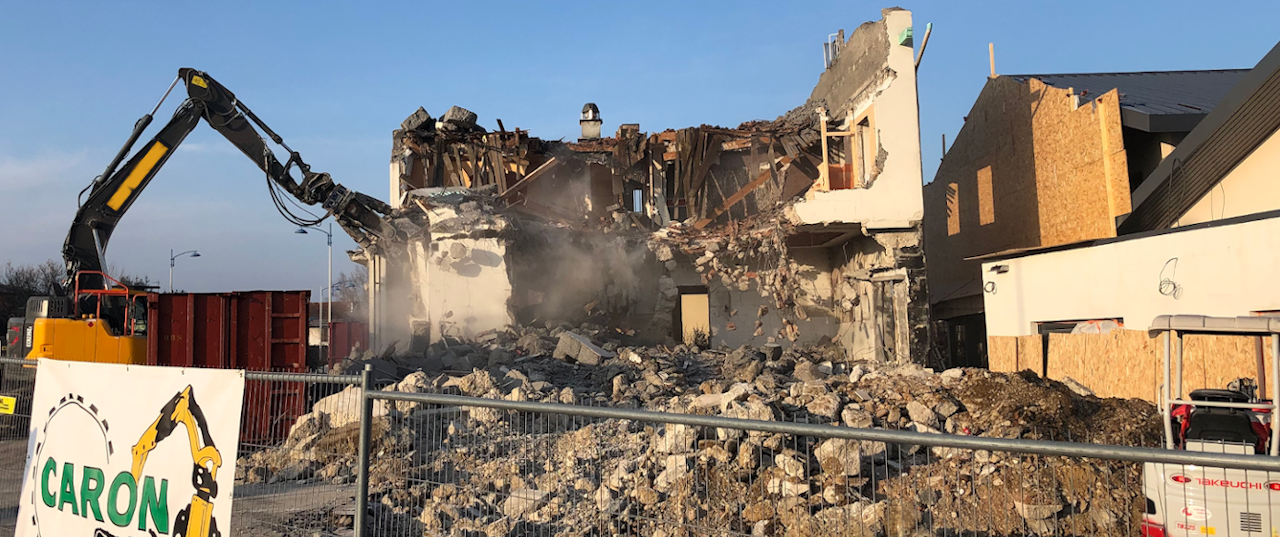 Démolition de bâtiment – CARON DEMOLITION